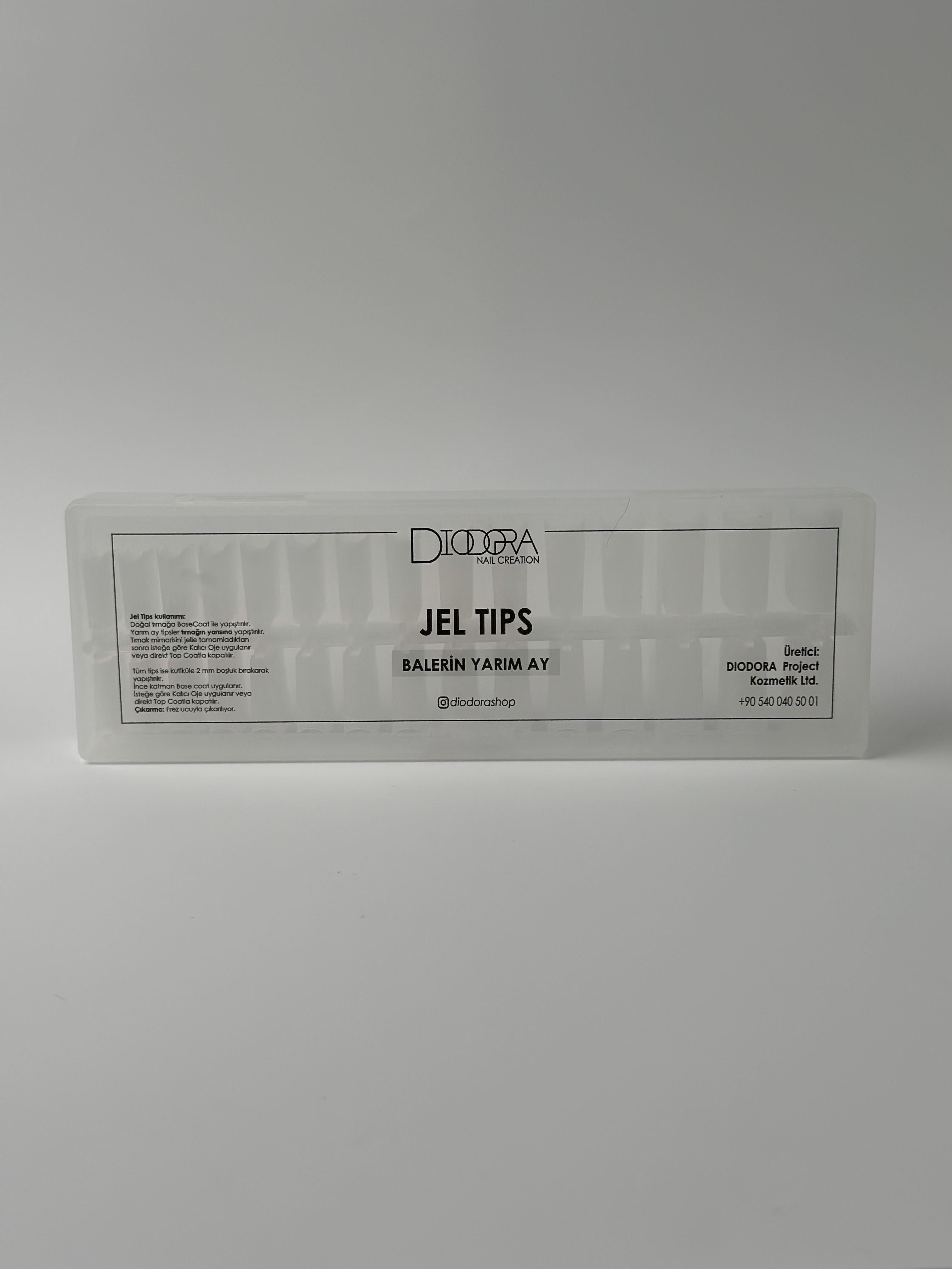 Balerin Yarım Ay Jel Tips – Diodora Project
